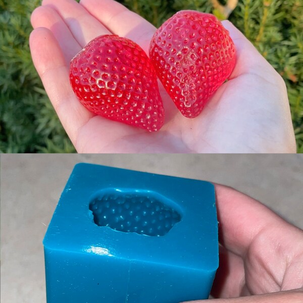 Strawberry Mold Silicone - Etsy