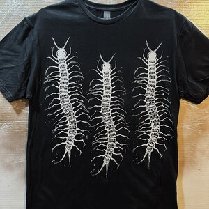 Centipedes Shirt - Creepy Insects - Made to Order - Etsy