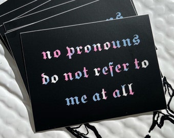 Do Not Refer to Me - Etsy