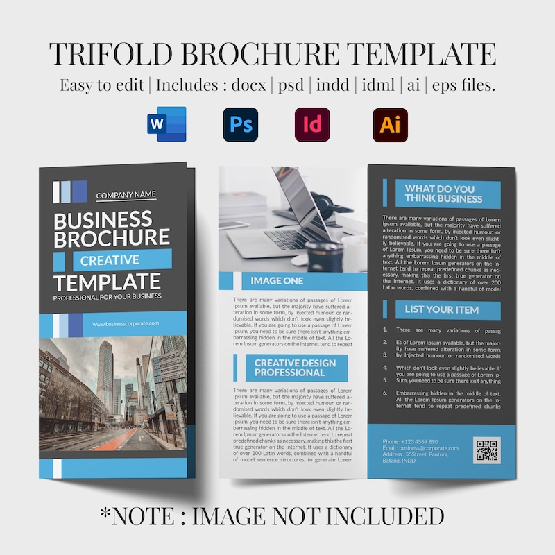 A4 Brochure Design - Etsy