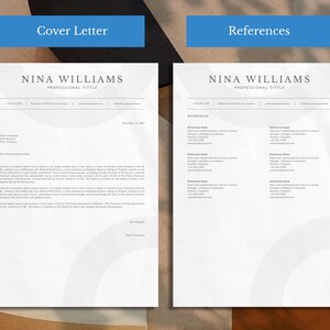 Resume Template Vol 1 | With Photo | Cv Template Canva | Cv Word ...