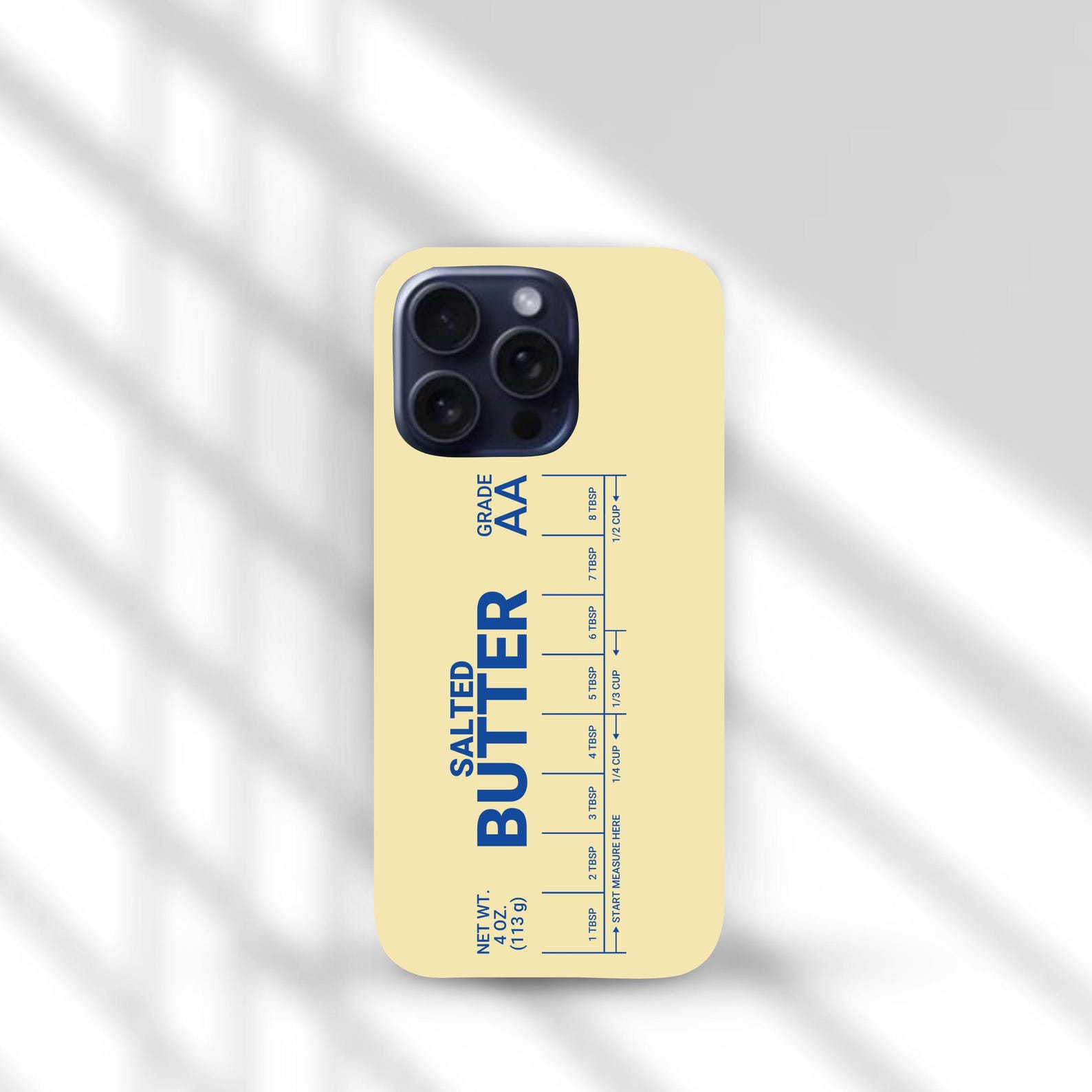 Butter Phone Case, Salted Butter Tough Phone Cover, Protective Case for ...