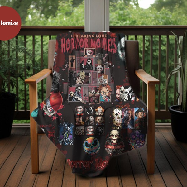 Horror Blanket - Etsy