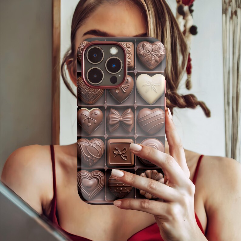 Valentines Day Box of Chocolates Design, Love Gift, Romantic Phone ...
