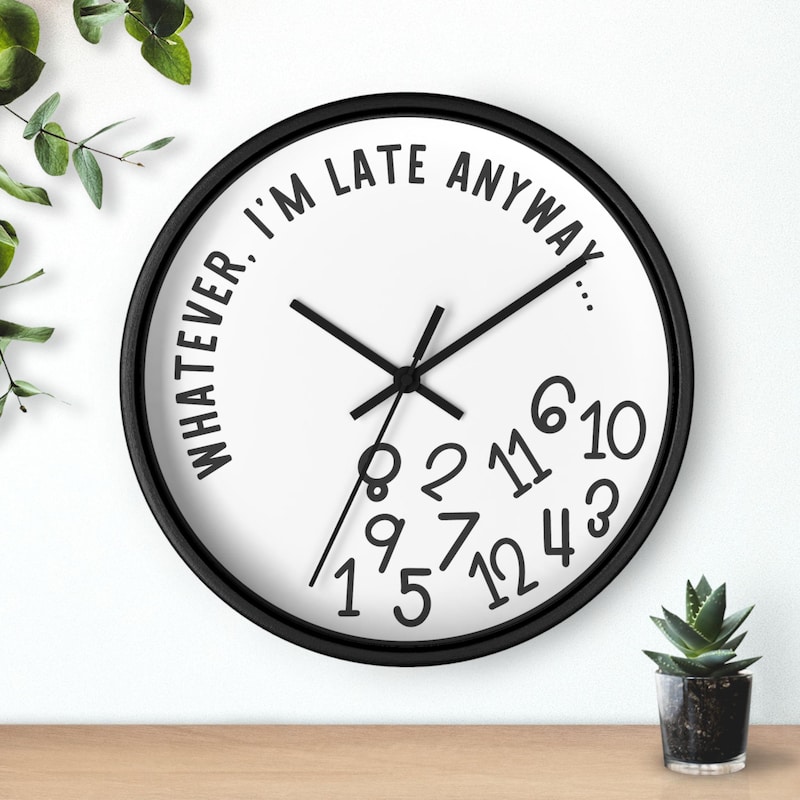 Funny Wall Clocks - Etsy
