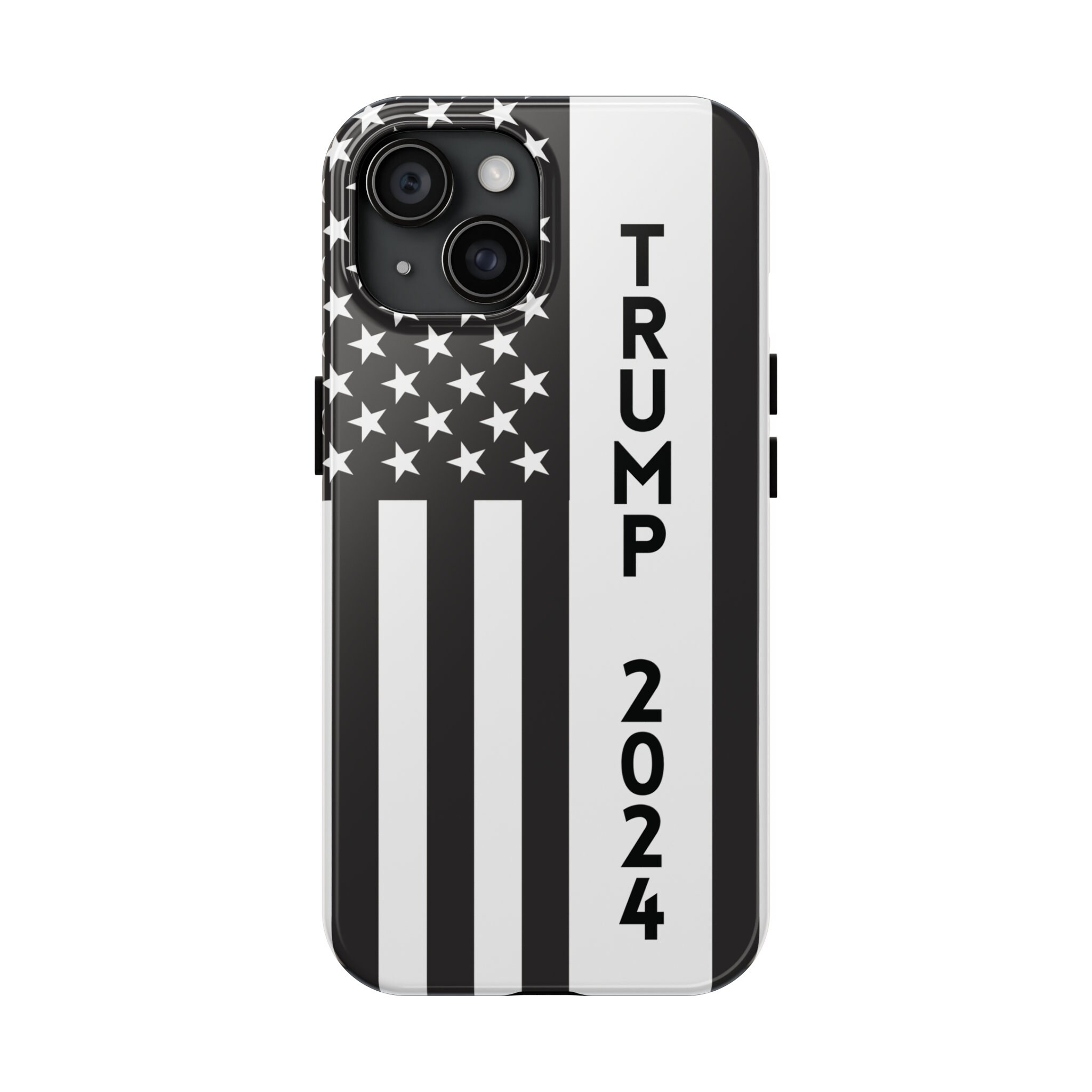 American Flag Trump 2024 iPhone Tough Phone Case, Trump Gift ...