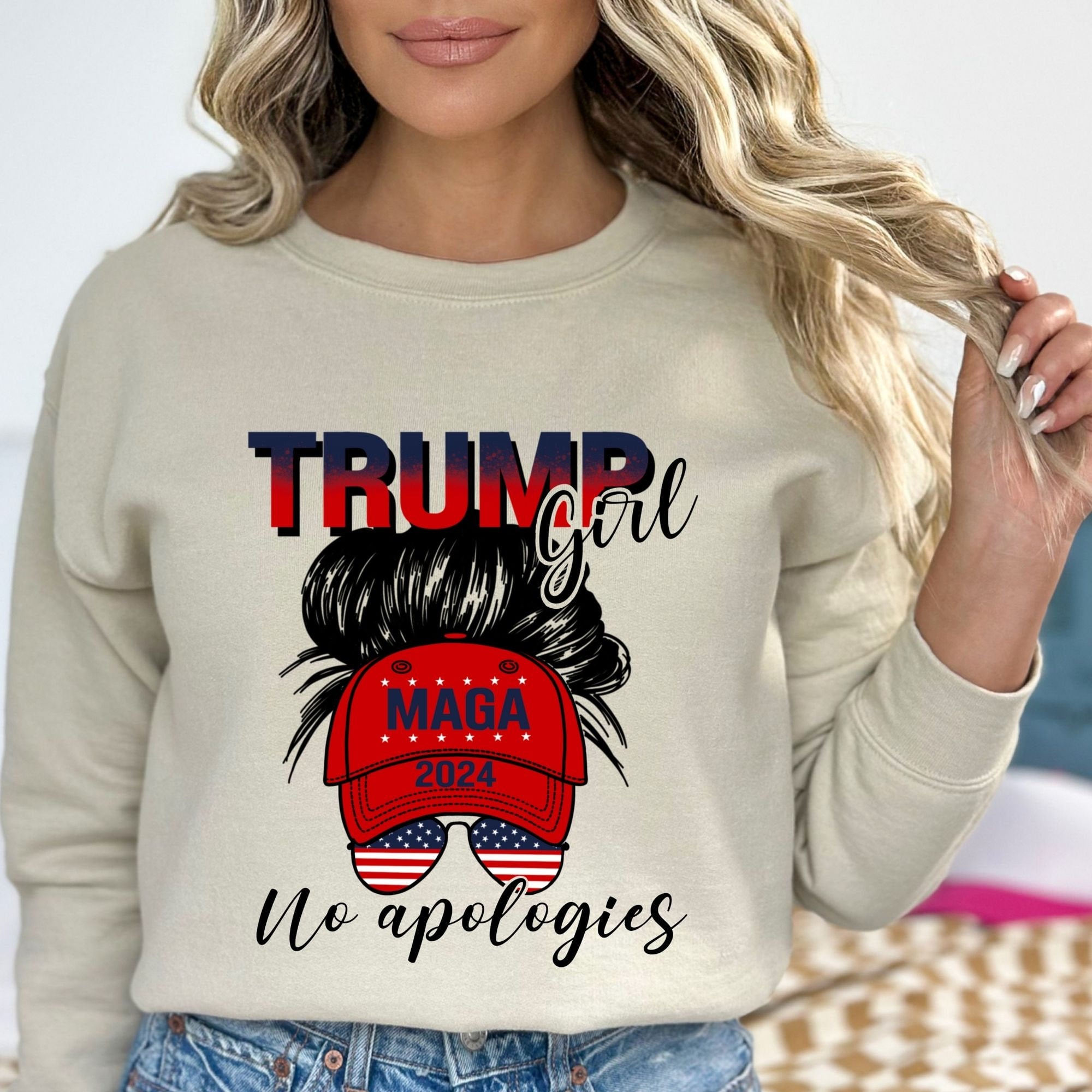 Trump Girl MAGA 2024 Shirt, Trump Girl Tshirt, Republican Shirt ...