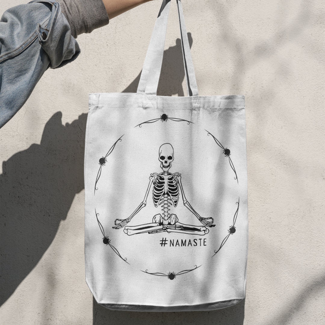 Yoga Skeleton SVG Namaste Mediation PNG Digital Design - Etsy