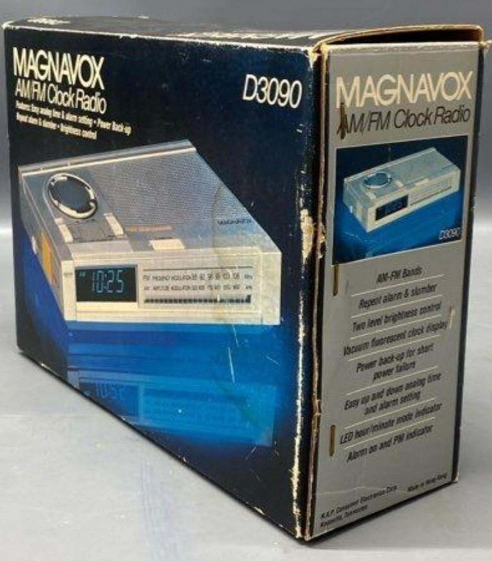 Magnavox D3090 AM/FM Digital Clock Radio in Original Packaging - Etsy