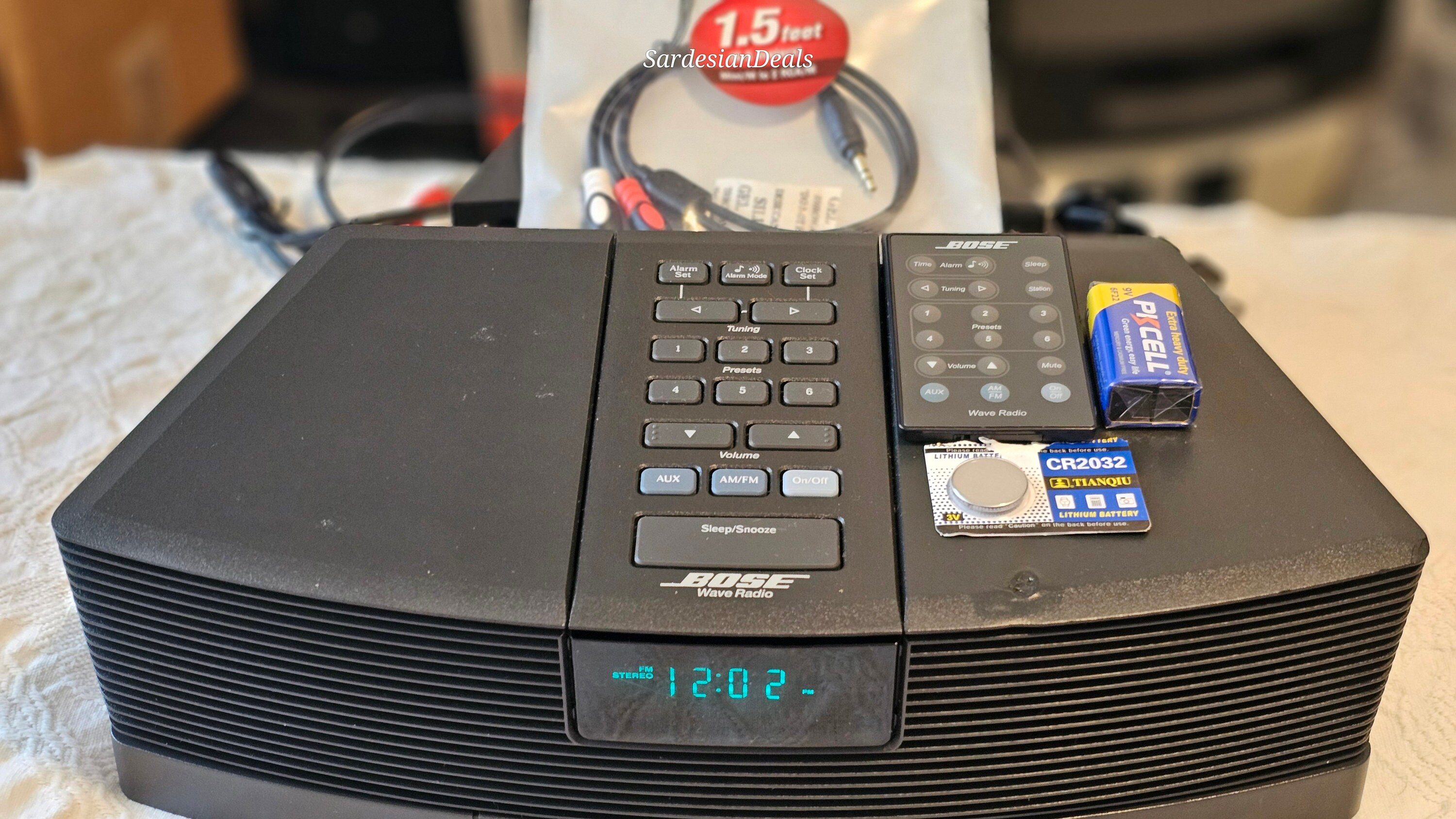 Bose Wave Radio AWR1W1 & Pedestal W/accessories - Etsy