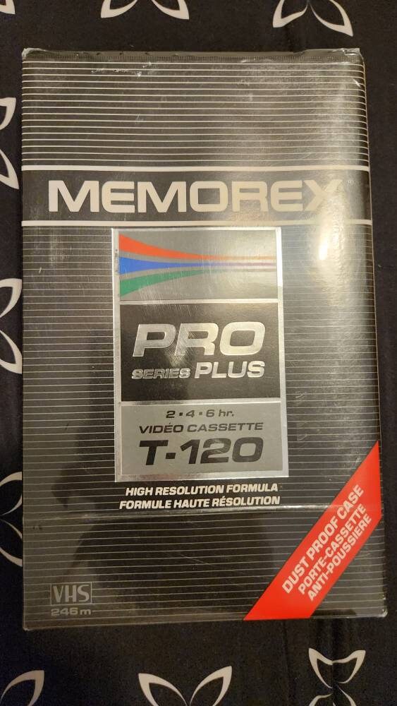 Memorex Pro Series VHS TAPE Vintage - Etsy
