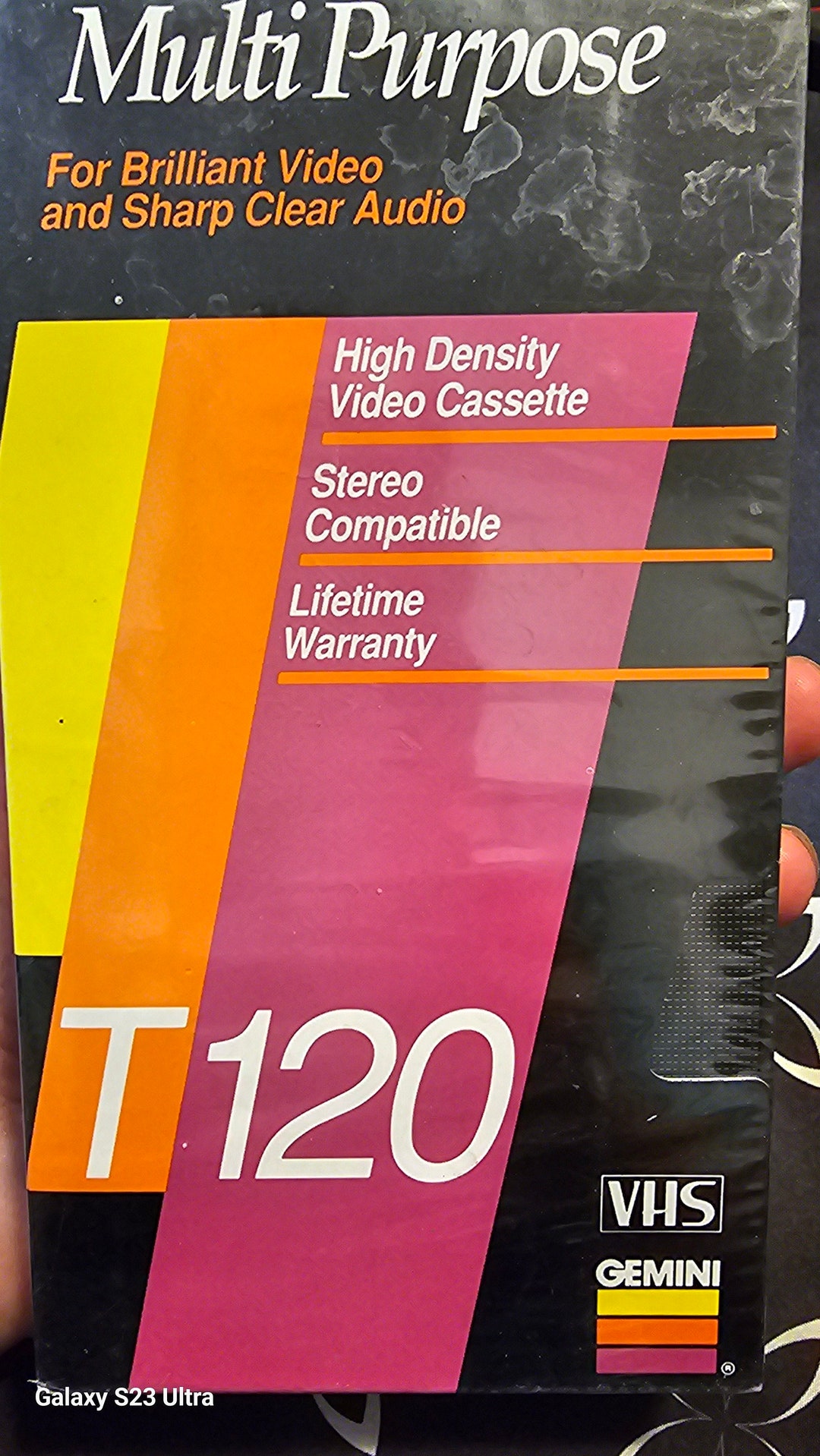 Gemini Multi Purpose T-120 VHS Tapes New - Etsy