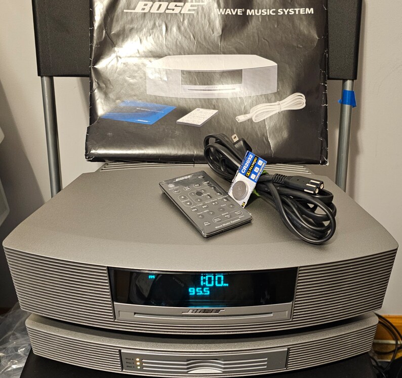 Bose Wave Music System CD Player W/multi-cd Changer & Accessories - Etsy