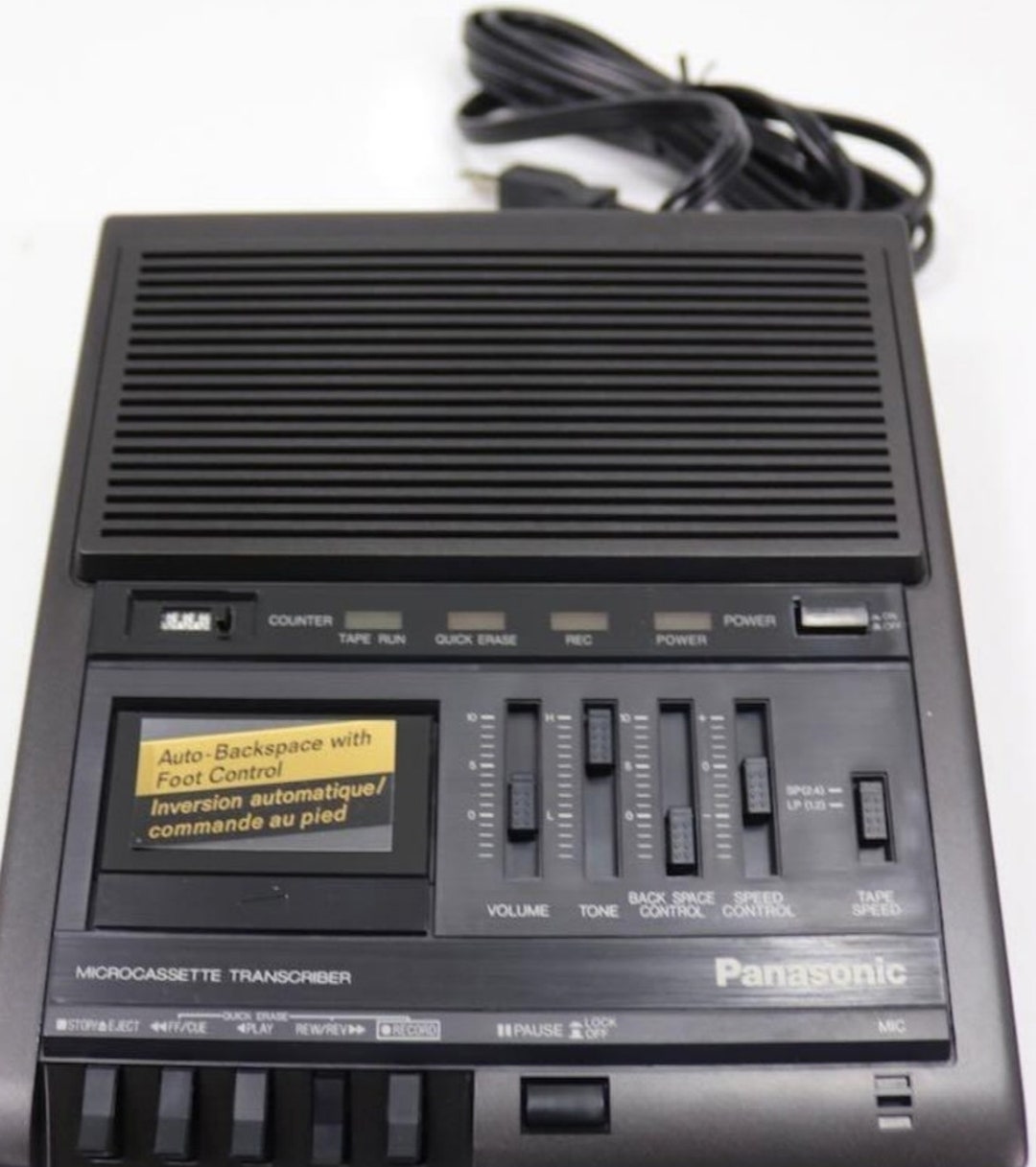Panasonic RR-930 Desktop Cassette Transcriber & Recorder in Original ...
