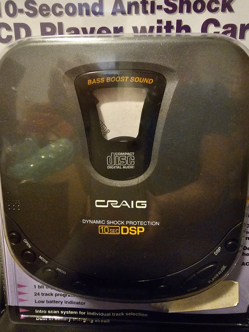 Craig Portable CD Player in Original Packaging - Etsy