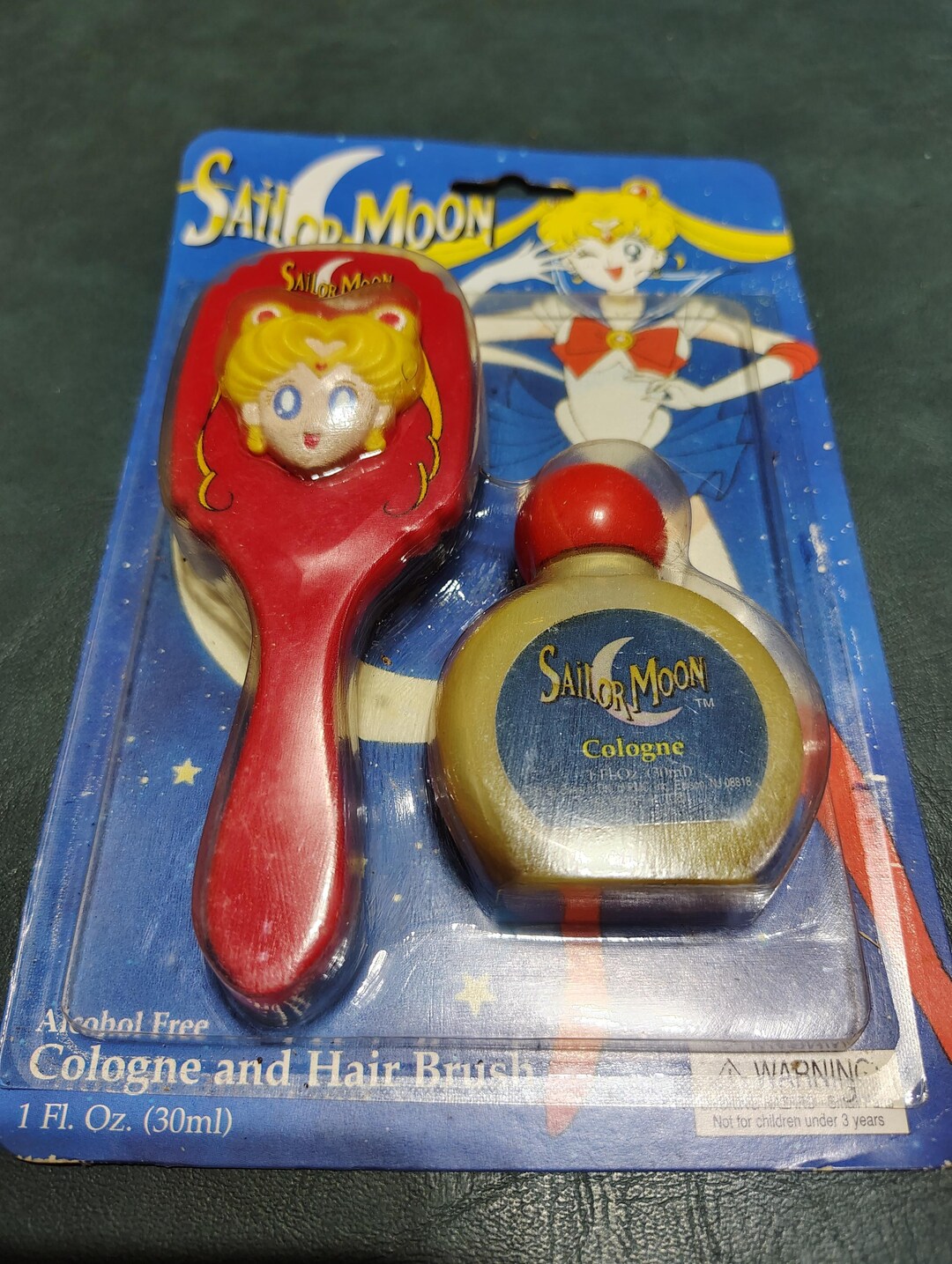 Rare Vintage Sailor Moon, Cologne, Hairbrush, Nail Tint, and Folding ...