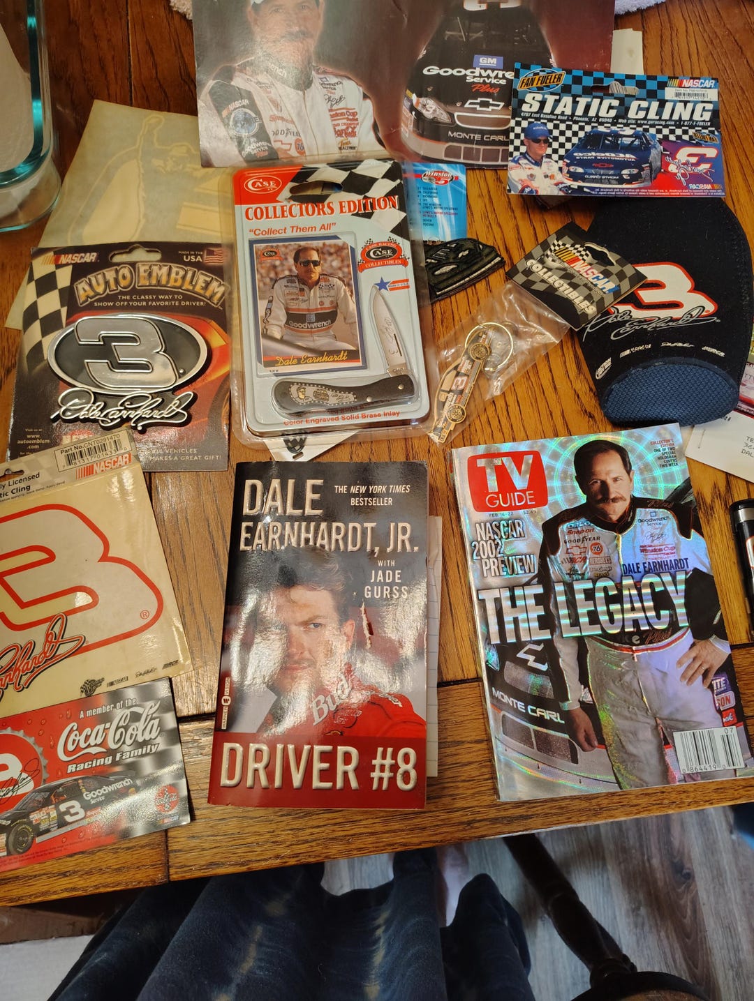 Dale Earnhardt, Sr., & Dale Earnhardt, Jr. Book, TV Guide. - Etsy