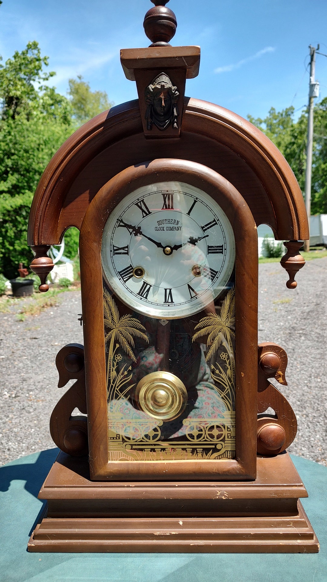 Wind up 31-day Chime Clock, With Key. Southern Clock Company. - Etsy