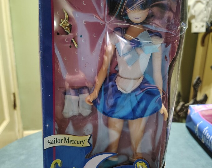 Sailor Moon, Sailor Mercury. 11.5"-inch Doll. 1995 Bandai. NRFB. - Etsy