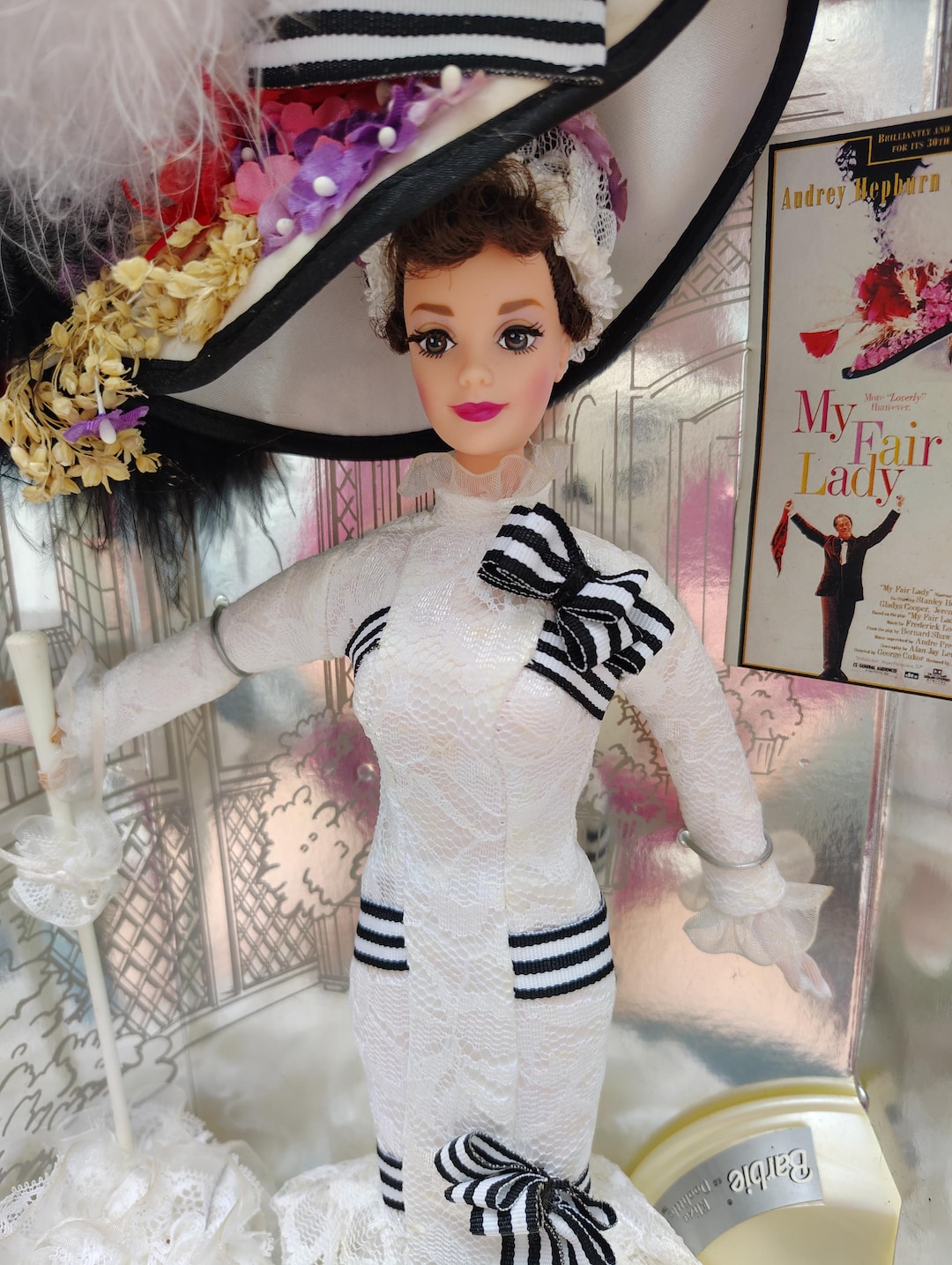 Vintage 1995 Barbie, my Fair Lady as Eliza Doolittle. Never Removed ...