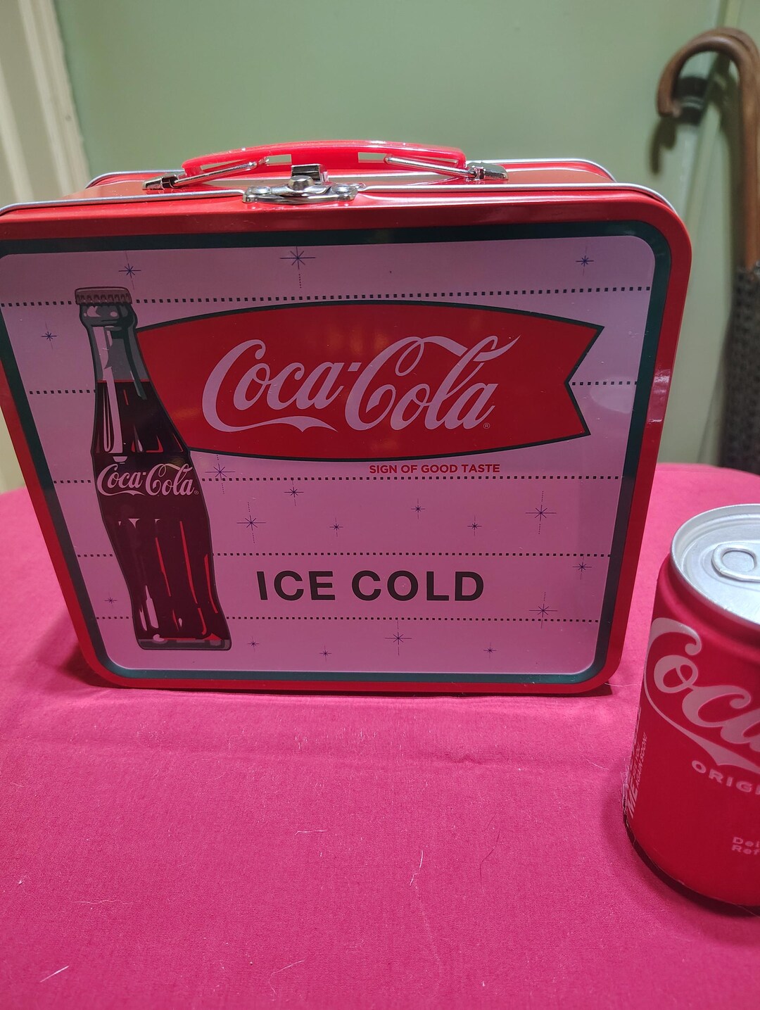 Vintage Coca-cola Metal Lunch Box. New in Box. - Etsy