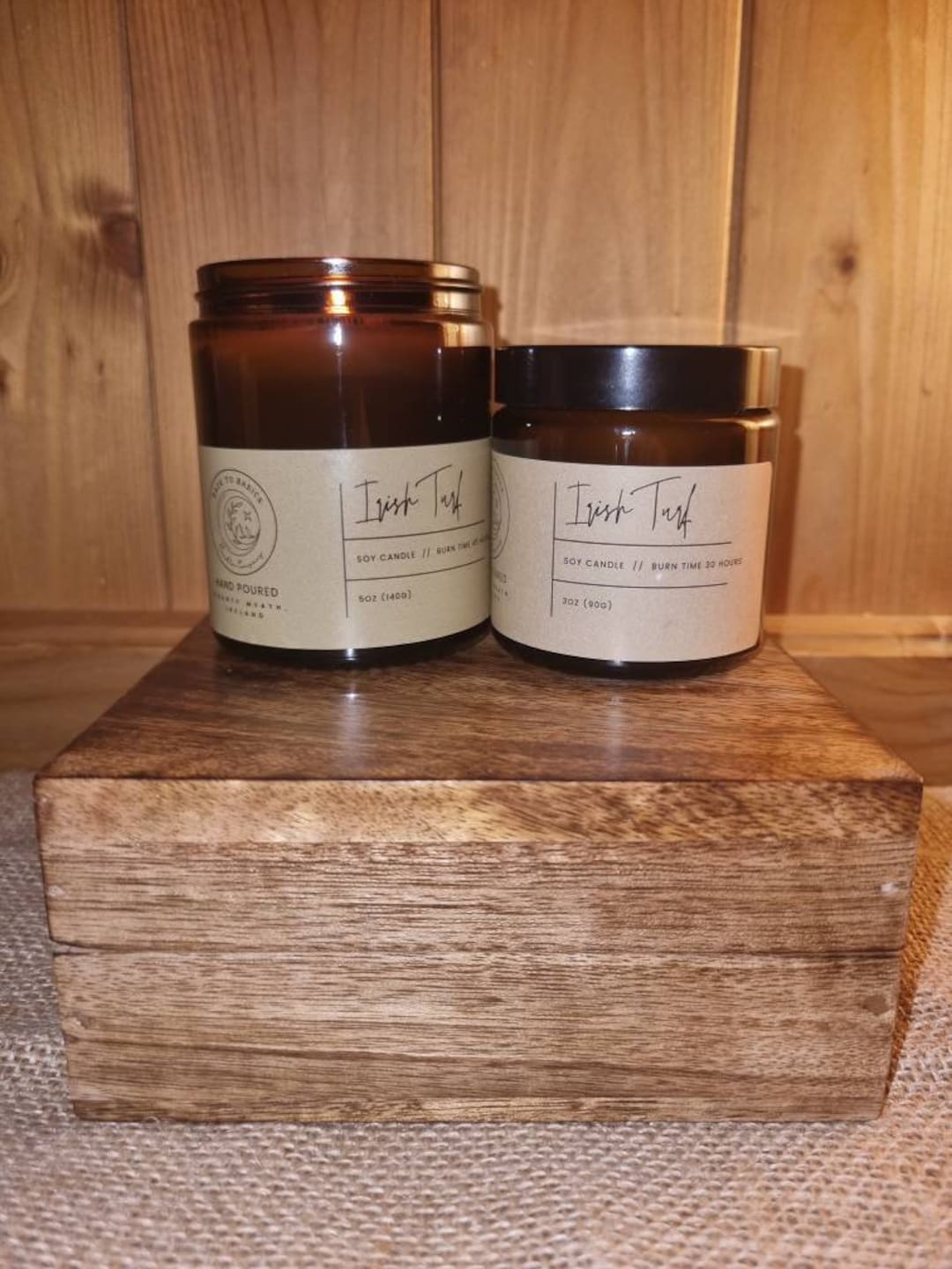 Irish Turf Soy Wax Candle - Etsy UK