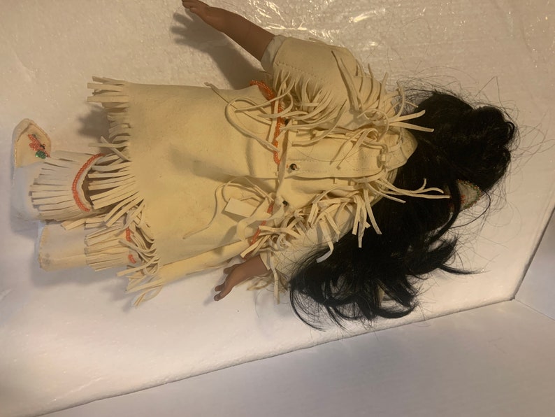 The Doll Artworks Inc. Sara 1994 Native American Girl Porcelain Doll - Etsy