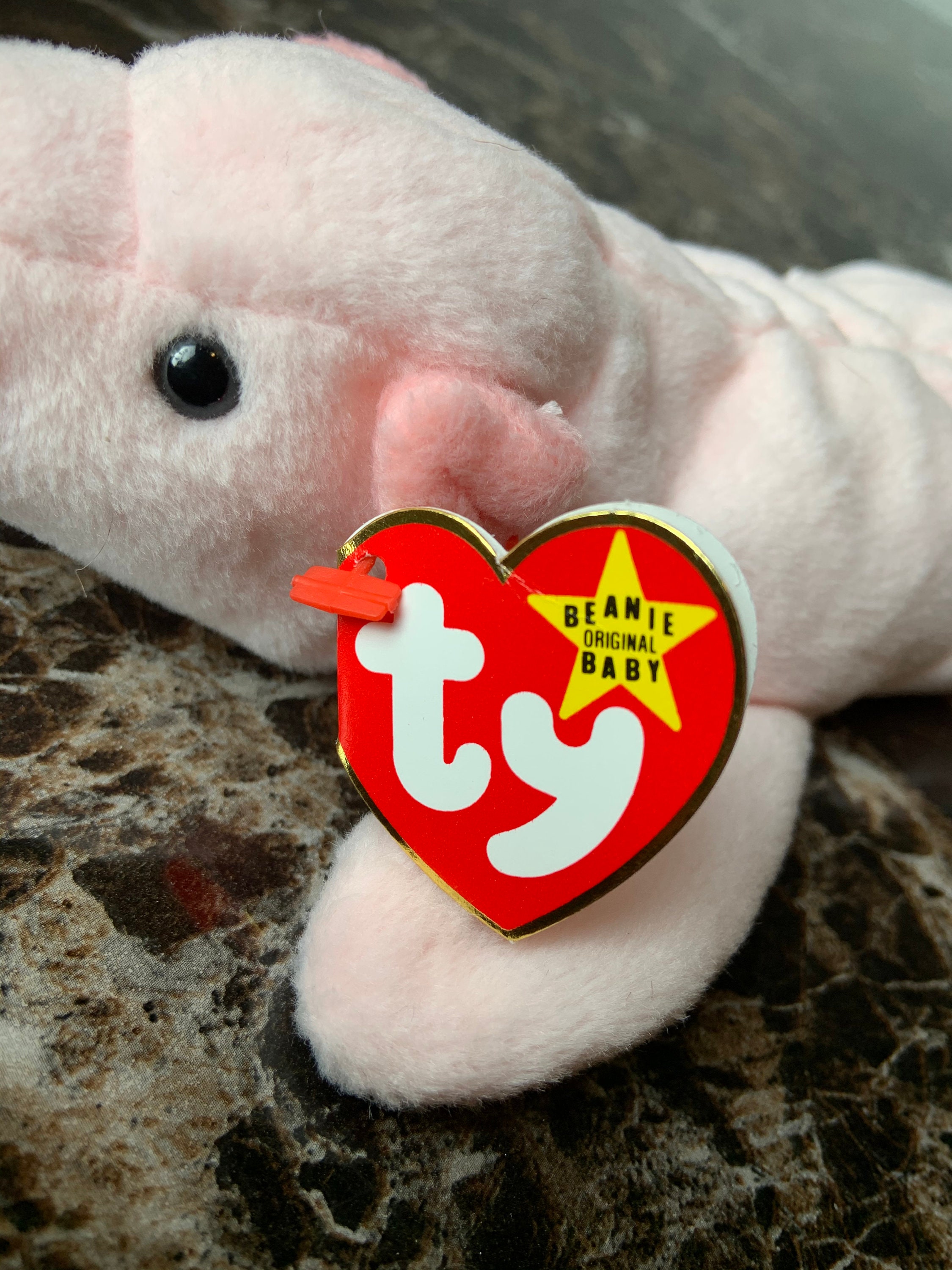 Vintage Rare 1993 Beanie Babies SQUEALER - Etsy