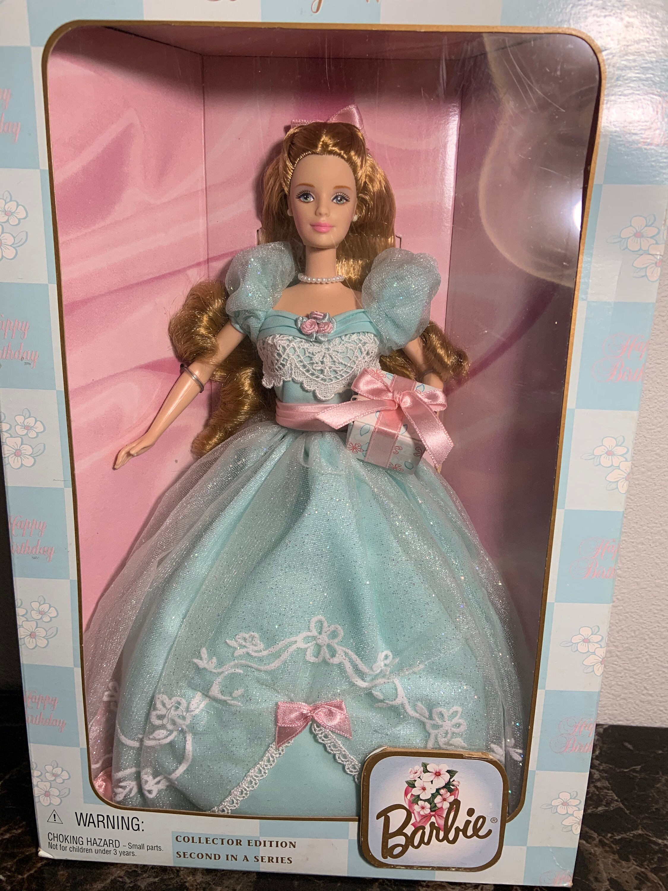 Vintage 1999 Barbie Birthday Wishes Collectors Edition Second in Series ...