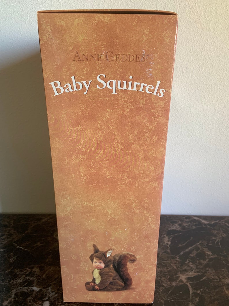 Vintage 1989 16” Ann Geddes Baby Squirrels - Etsy