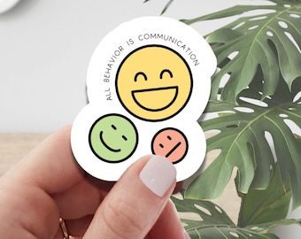 BCBA Sticker ABA Behavior Therapy Coffee Sticker Occupational Therapy ...