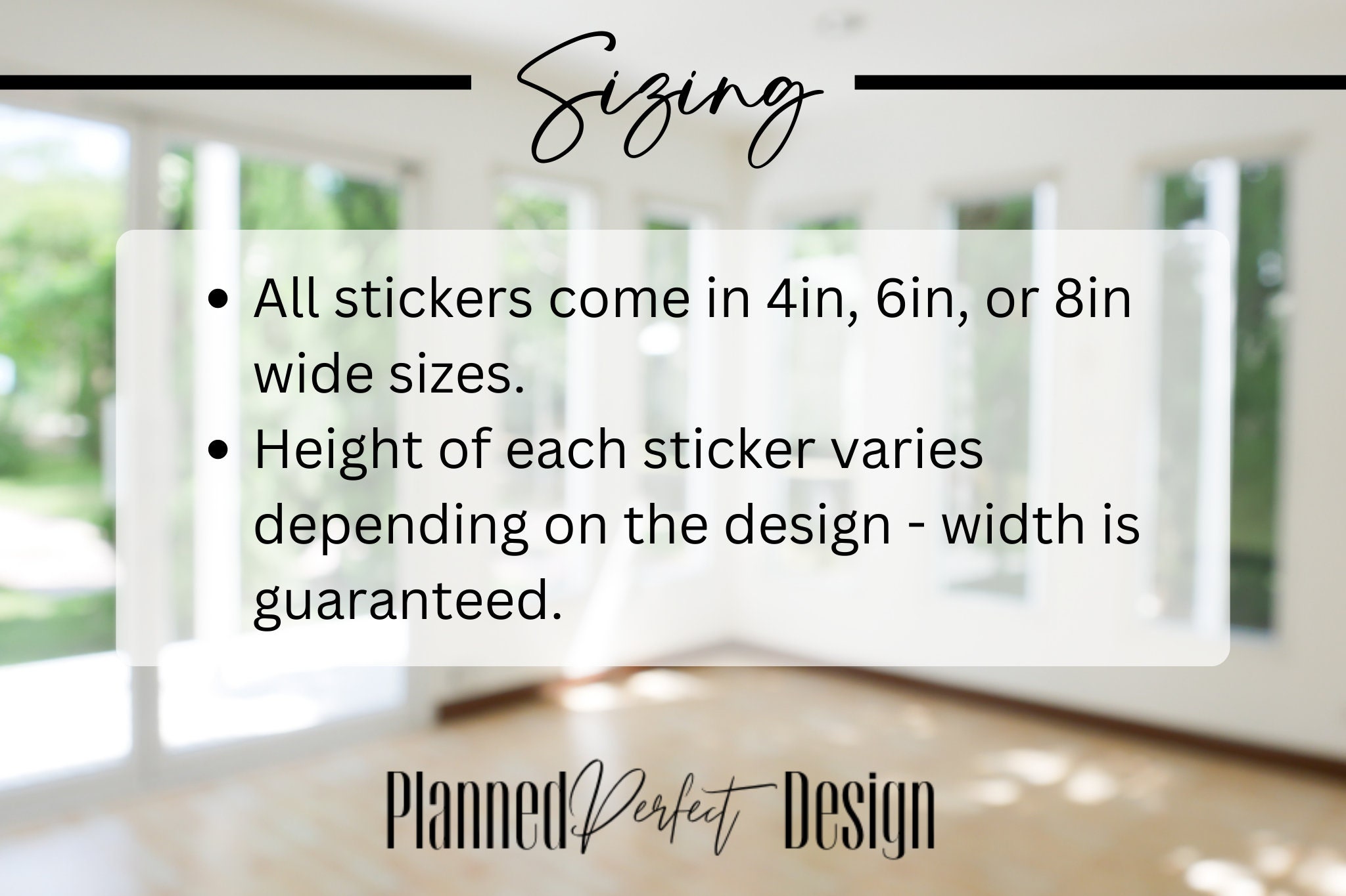 PERSONALIZED Real Estate Sticker, Real Estate Decal, Vinyl Sticker ...