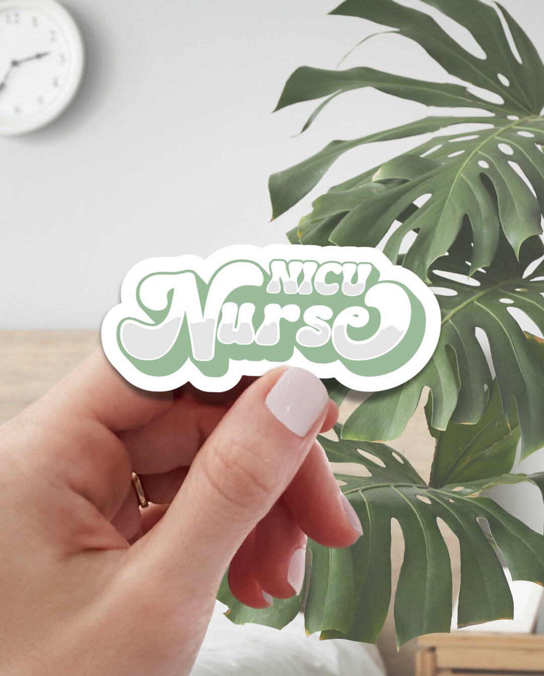 NICU Nurse Sticker, Neonatal Intensive Care Sticker, Decal, Vinyl ...