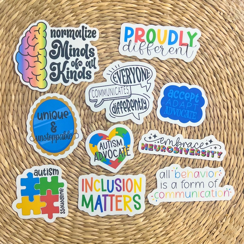 Autism Stickers - Etsy