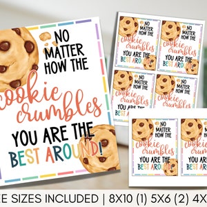 Cookie Appreciation Printable Poster, Cookies Sign, Appreciation Week ...