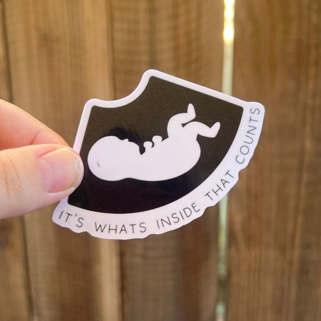 It's Whats Inside That Counts Sticker, Sonographer Sticker, Decal ...