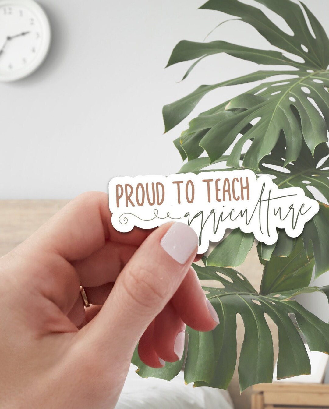Proud to Teach Ag Sticker, Decal, Teacher Sticker, Laptop Sticker, Gift ...