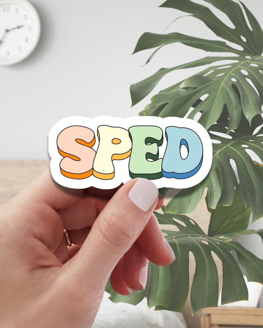 SPED Teacher Sticker, Decal, Teacher Sticker, Laptop Sticker, Gift for ...