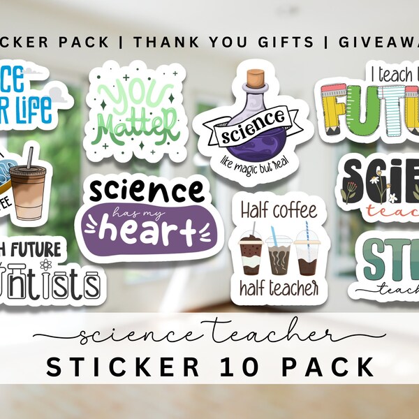 Science Sticker - Etsy