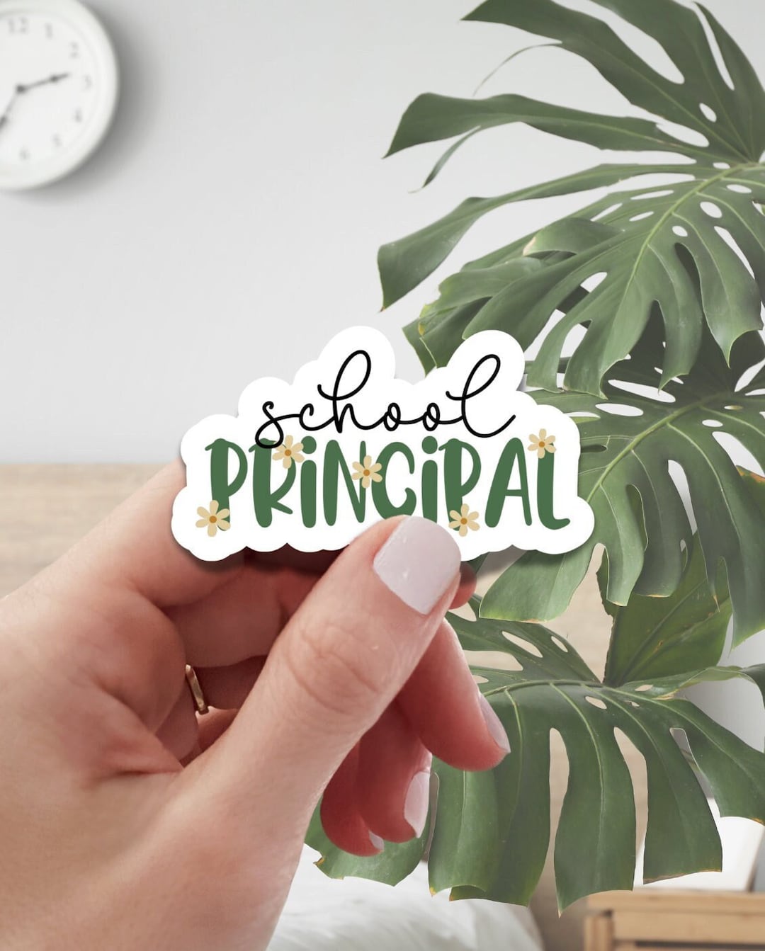 School Principal Sticker, Decal, Teacher Sticker, Laptop Sticker, Gift ...