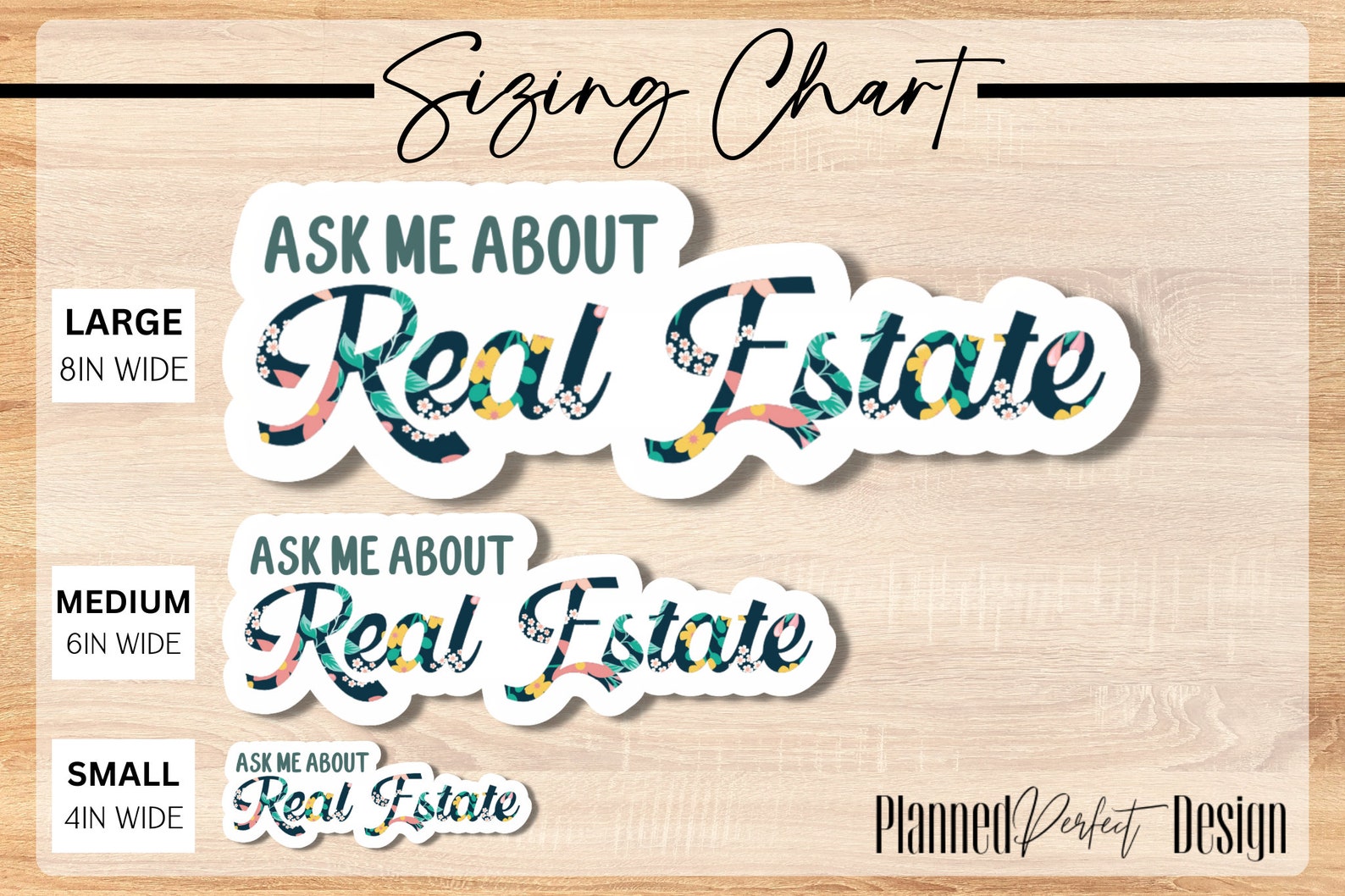 PERSONALIZED Ask Me About Real Estate Sticker Real Estate - Etsy