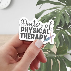 Physical Therapist Sticker Pack, Decals, Vinyl Stickers, Laptop ...