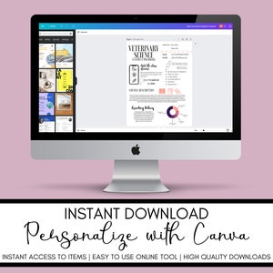 Editable Class Syllabus, Veterinary Science, Back to School, EDITABLE ...