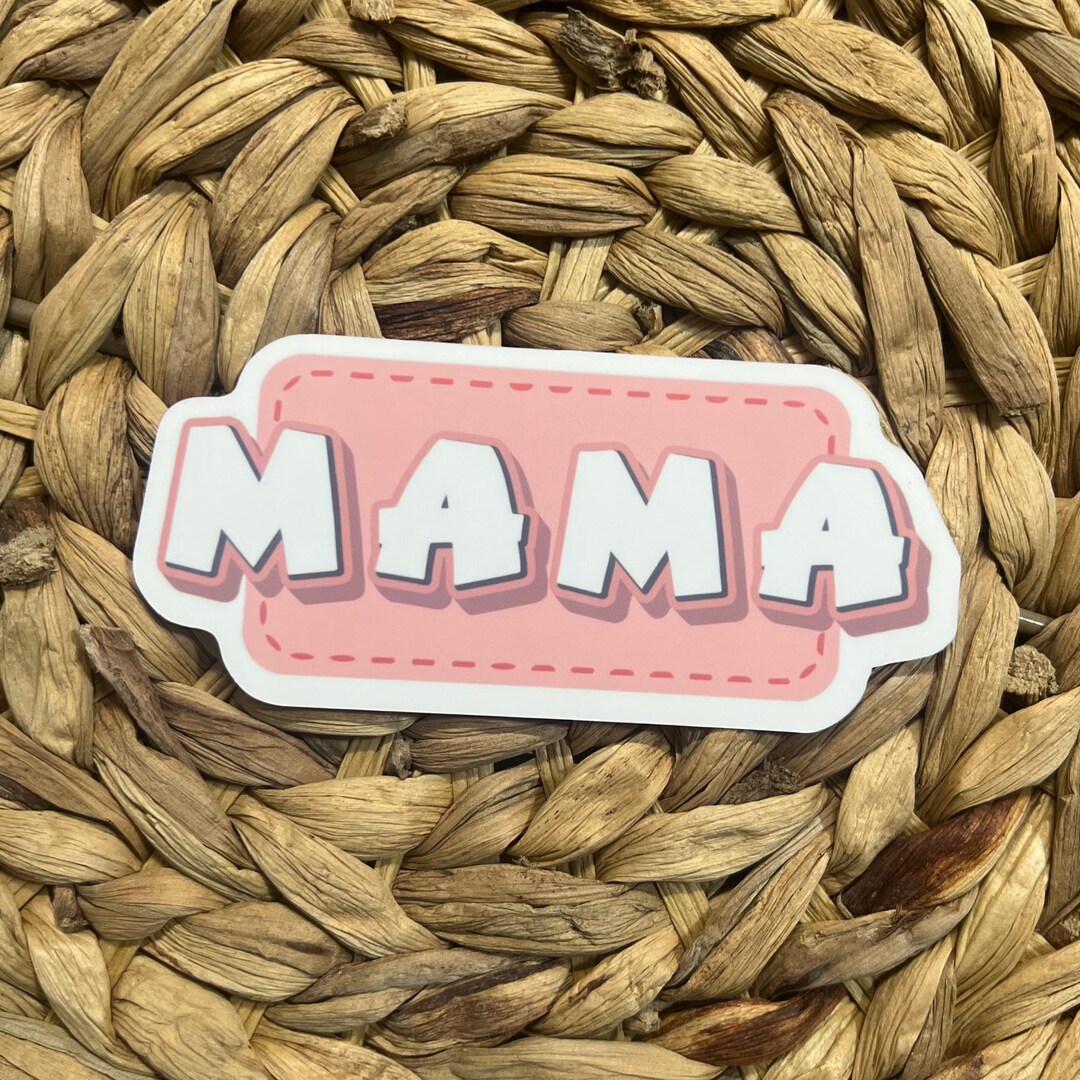 Mama Sticker, Decals, Stickers, Laptop Stickers, Mom Stickers, Mom Life ...