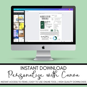 Editable Class Syllabus, Agriculture Biology, Back to School, EDITABLE ...