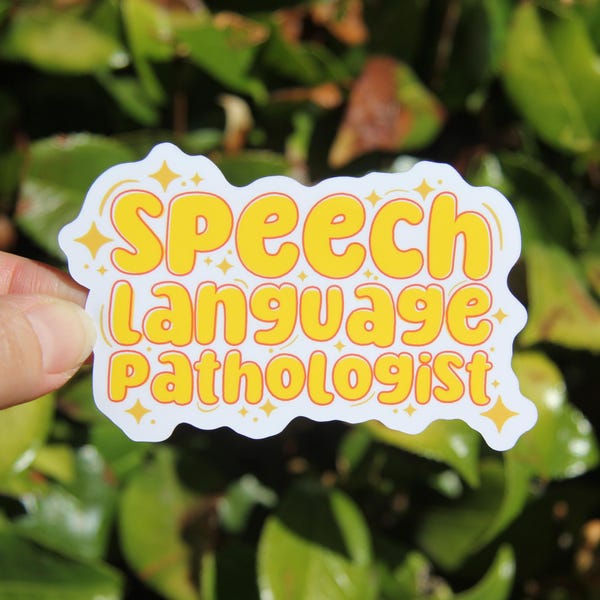 Speech Therapy Stickers - Etsy