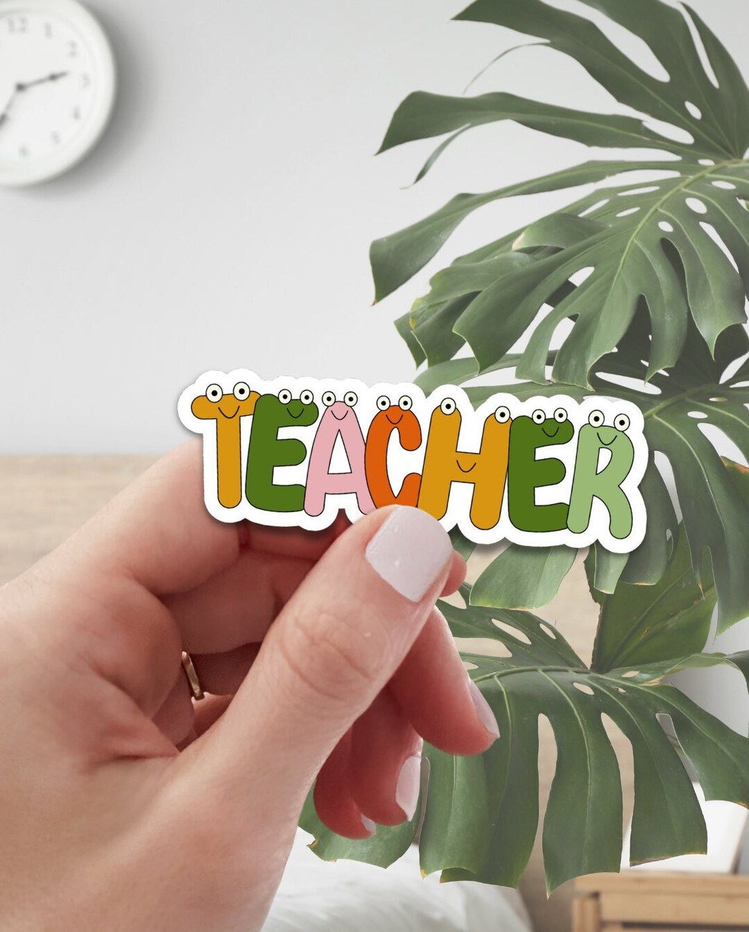 Teacher Sticker, Decal, Teacher Sticker, Laptop Sticker, Gift for ...