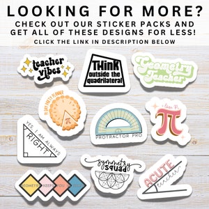 Right Angle Sticker, Decal, Teacher Sticker, Laptop Sticker, Gift for ...