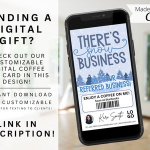 Snow Pop-by Tags, EDITABLE TEMPLATE, Realtor, Real Estate Marketing ...