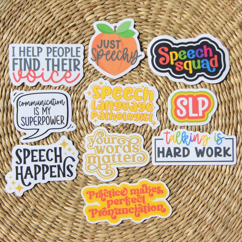 Slp Stickers - Etsy
